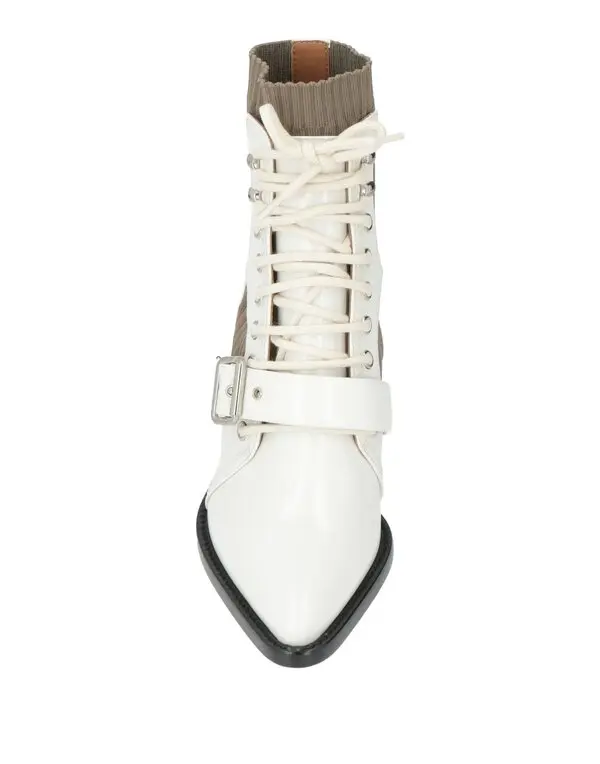 Chloé Two-tone Spliced Sock Boots