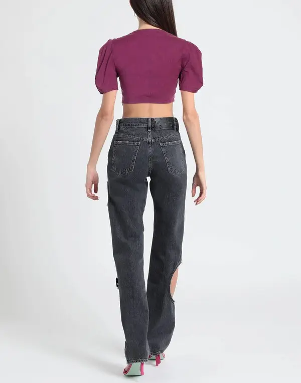 Isabel Marant Étoile Cropped Top With Square Neckline - Red