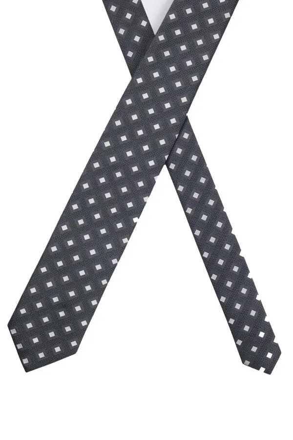 Hugo Boss Geometric-pattern Tie