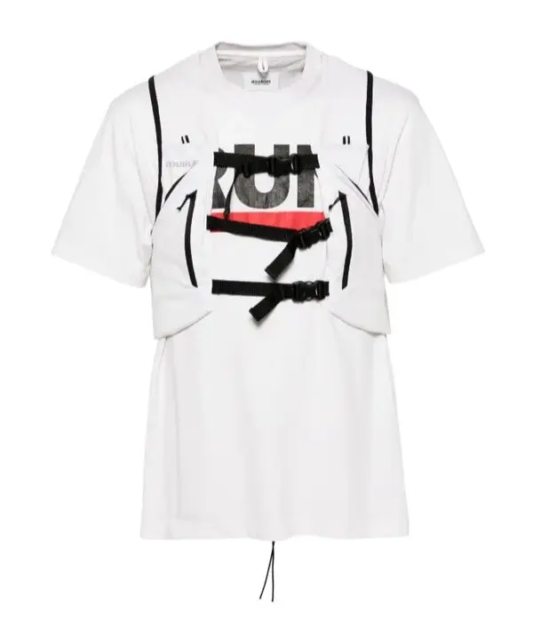 DOUBLET Crew Neck Short-sleeved T-shirt