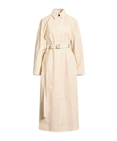Sportmax Single-breasted Belted Trench Coat