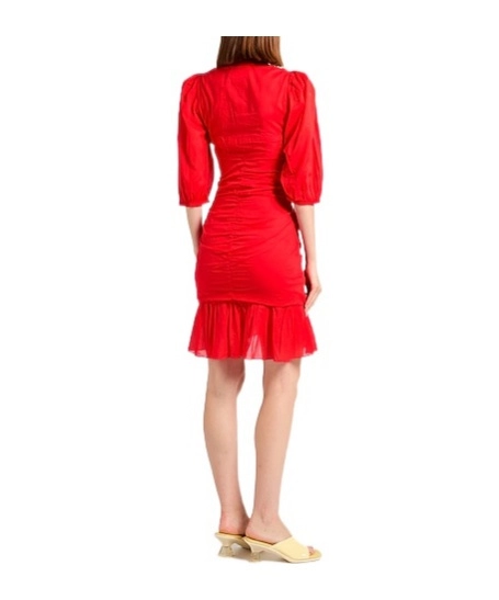 Isabel Marant Étoile V-neck Gathered Midi Dress