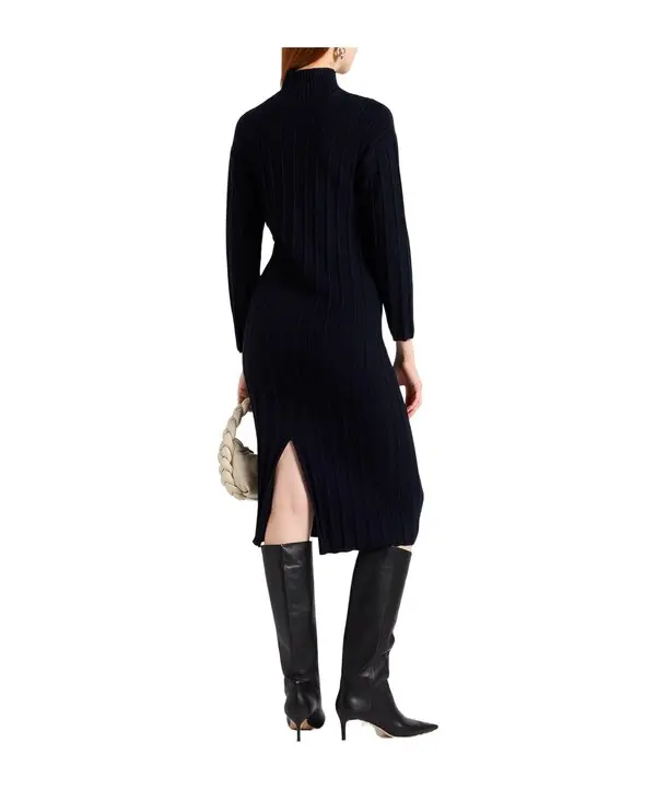 Max Mara Solid Color Knit Dress