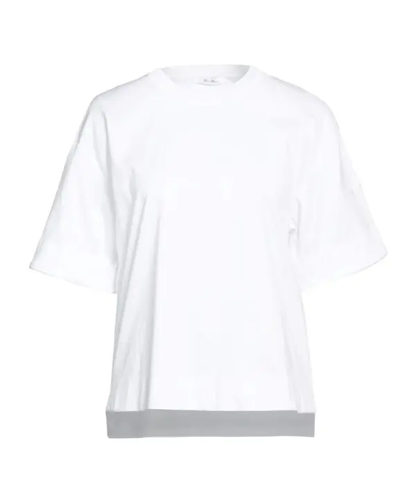Max Mara Solid Color T-shirt