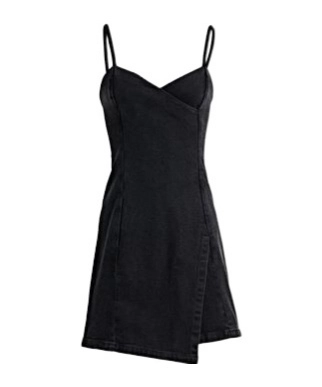Isabel Marant Étoile Denim Mini Dress - Black