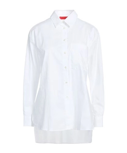 MAXCO. Solid Colour Shirts Blouses