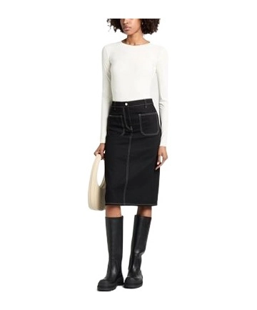 MAISON MARGIELA Long Sleeve Bodysuit - White