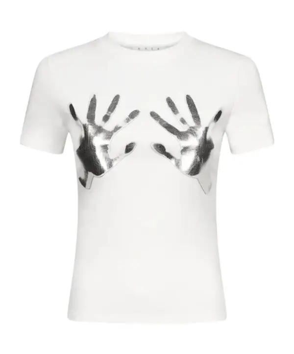 AREA Handprint T-shirt - White