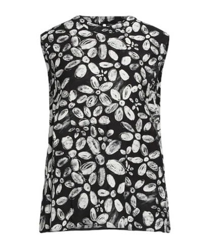 Marni Sleeveless Floral Print Top