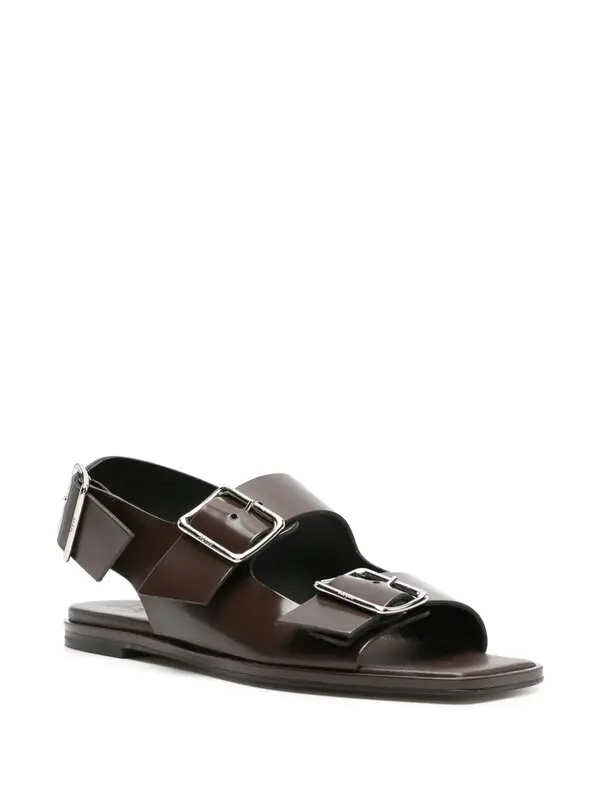 AeydĒ Buckled Leather Sandals