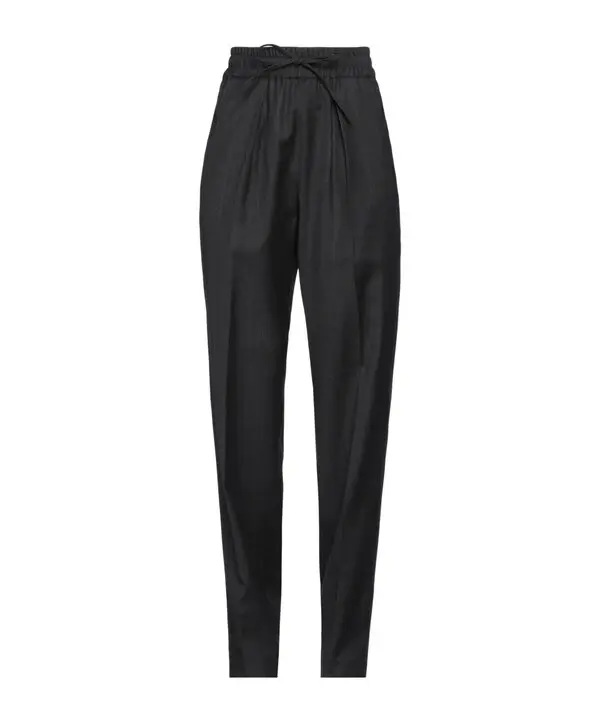 Isabel Marant Étoile Wool Trousers With Prince Of Wales Check And Drawstring Waist