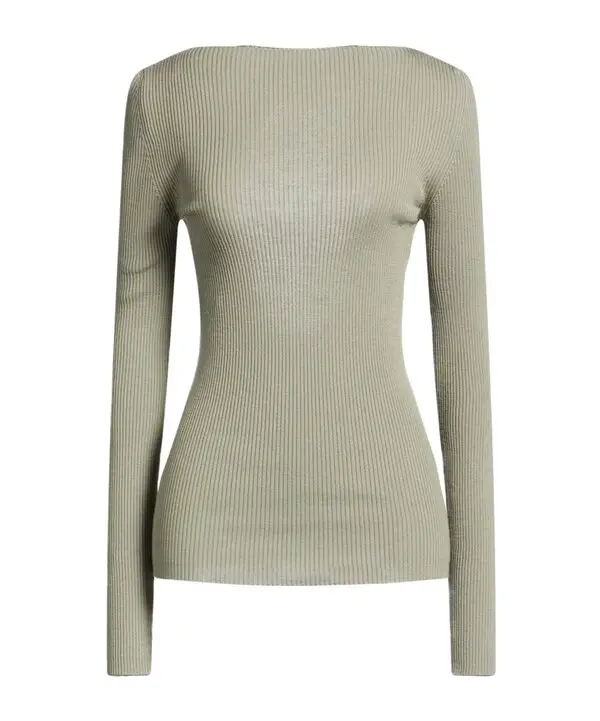 Rick Owens Minimalist Wool Knit Sweater