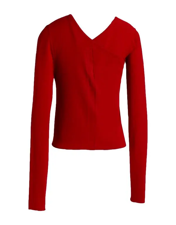Rick Owens Long Sleeve V-neck Top