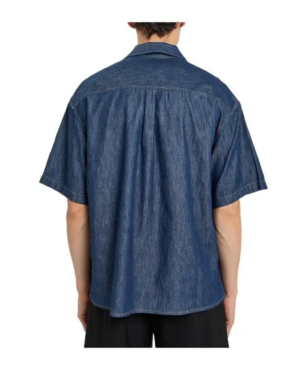 Loewe Embroidered Chambray Shirt