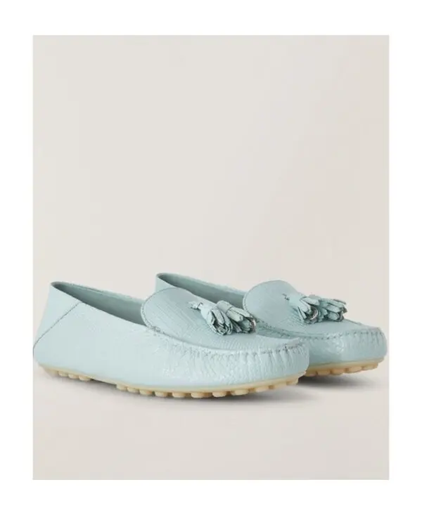 Loro Piana Tassel Detail Loafers - Green