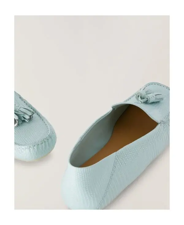 Loro Piana Tassel Detail Loafers - Green