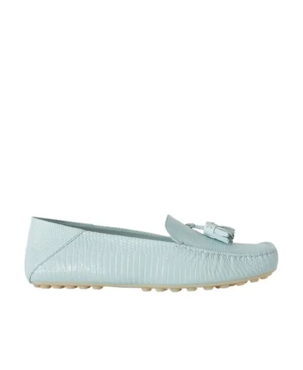 Loro Piana Tassel Detail Loafers - Green