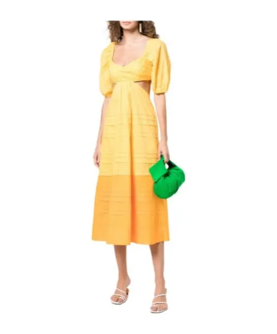Staud Carina Midi Dress
