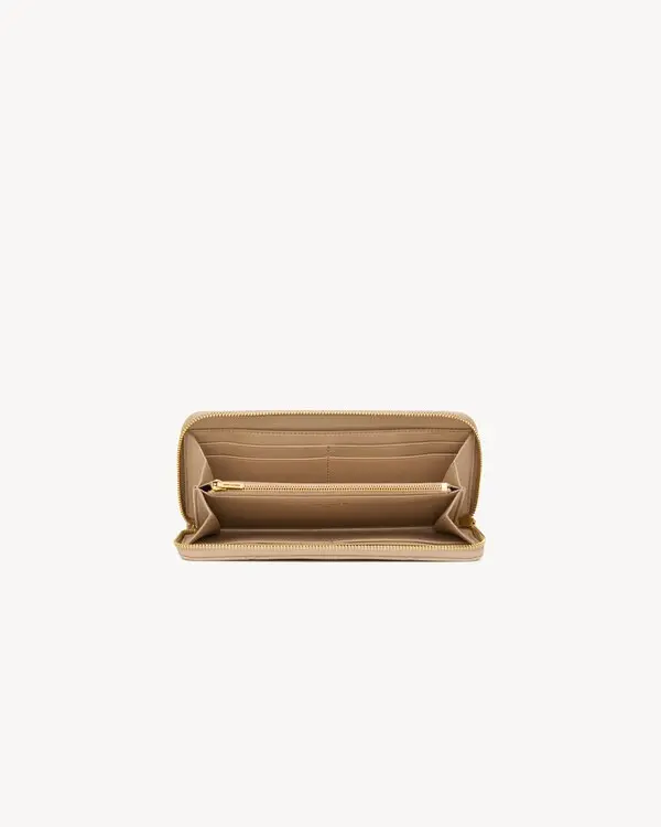 Saint Laurent Cassandre Bijou Zipper Wallet