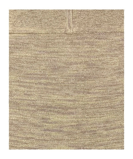 Rick Owens Metallic Knit Asymmetrical Skirt