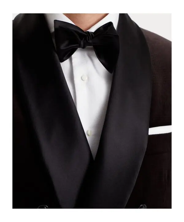 Brunello Cucinelli Logo Patch Bow Tie