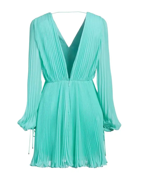 Max Mara Solid Color Comfortable Pleated Dress