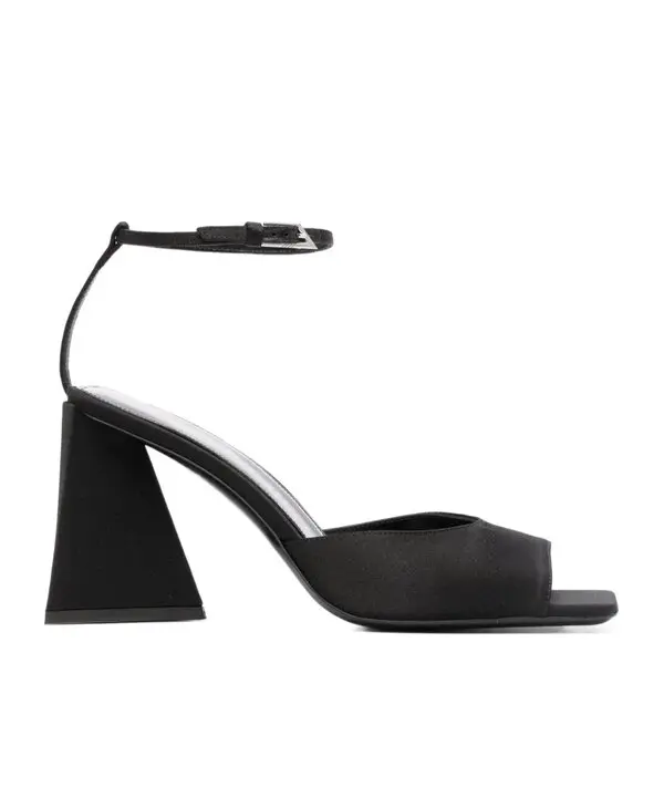 Attico Piper 85mm Satin Sandals