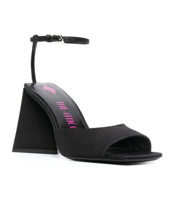 Attico Piper 85mm Satin Sandals