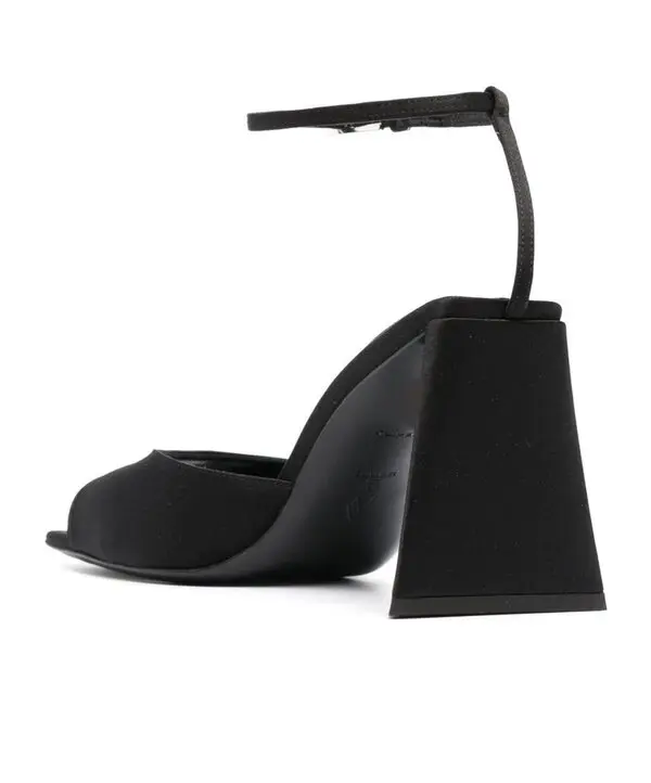 Attico Piper 85mm Satin Sandals