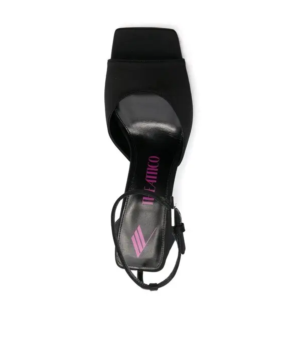 Attico Piper 85mm Satin Sandals