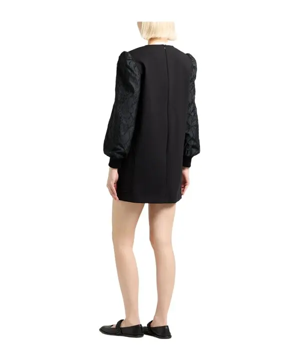 Max Mara Solid-color Long-sleeved Dress