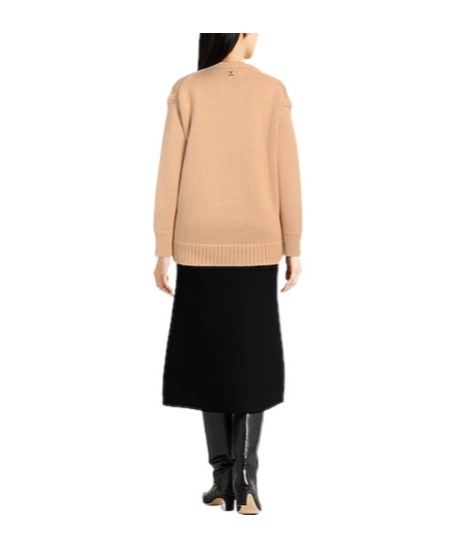 Chloé Solid Color Knit Sweatshirt