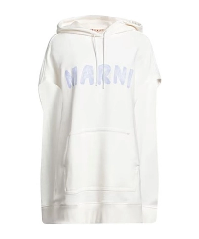 Marni Fleece Short-sleeve Hoodie