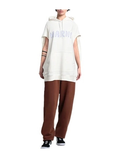 Marni Fleece Short-sleeve Hoodie