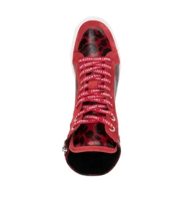 Zadig&Voltaire Zv1747 High Flash Panelled Sneakers