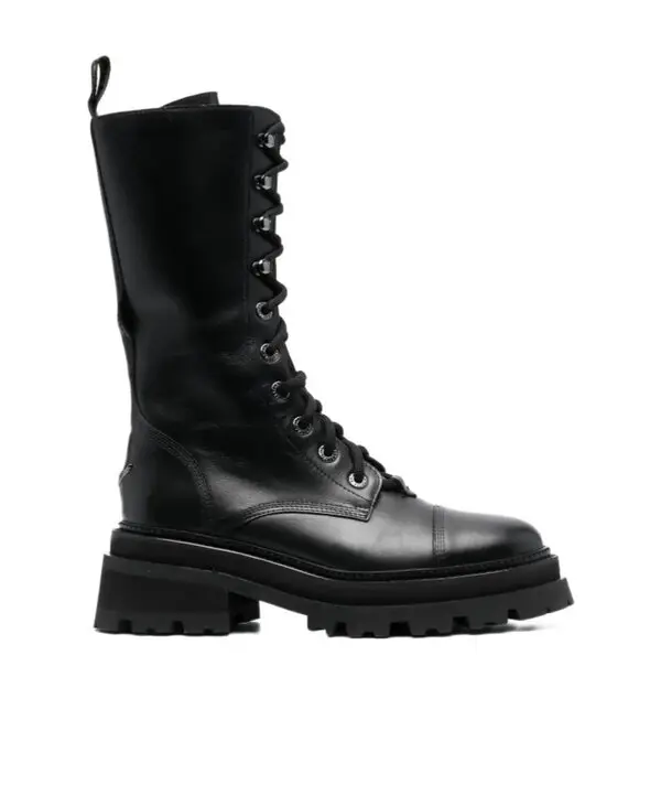 Zadig&Voltaire Lace-up Knee-high Boots