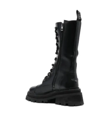 Zadig&Voltaire Lace-up Knee-high Boots