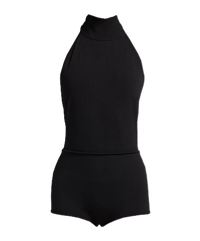 Max Mara Solid Turtleneck Sleeveless Top