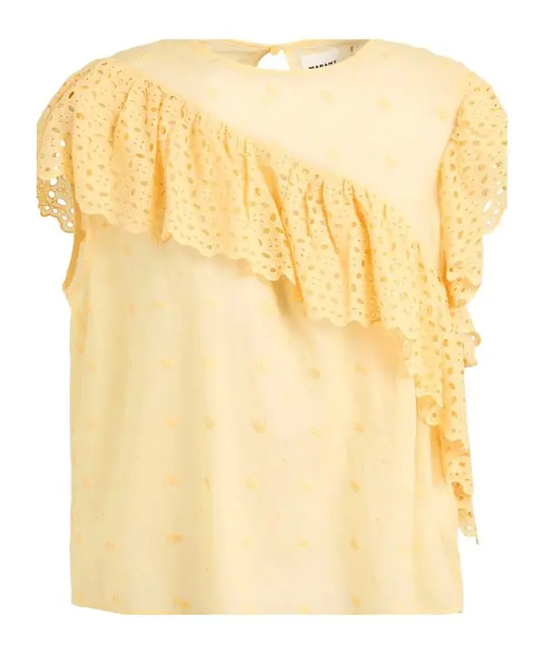 Isabel Marant Étoile Embroidered Broderie Anglaise Top