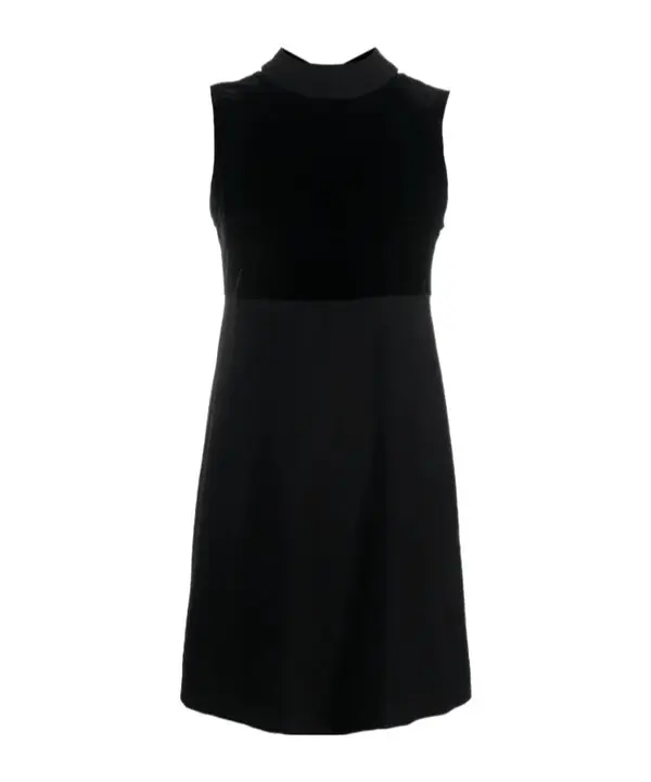 Staud Quant Mini Dress With Bow Detail