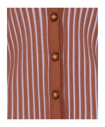 Tory Burch Two-tone Lightweight Knit Top