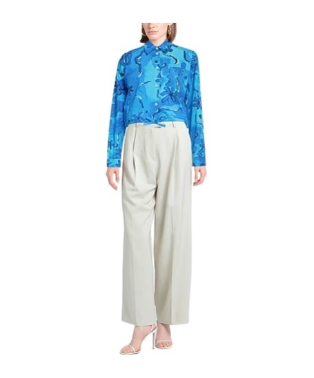 Marni Floral Print Long Sleeve Shirt