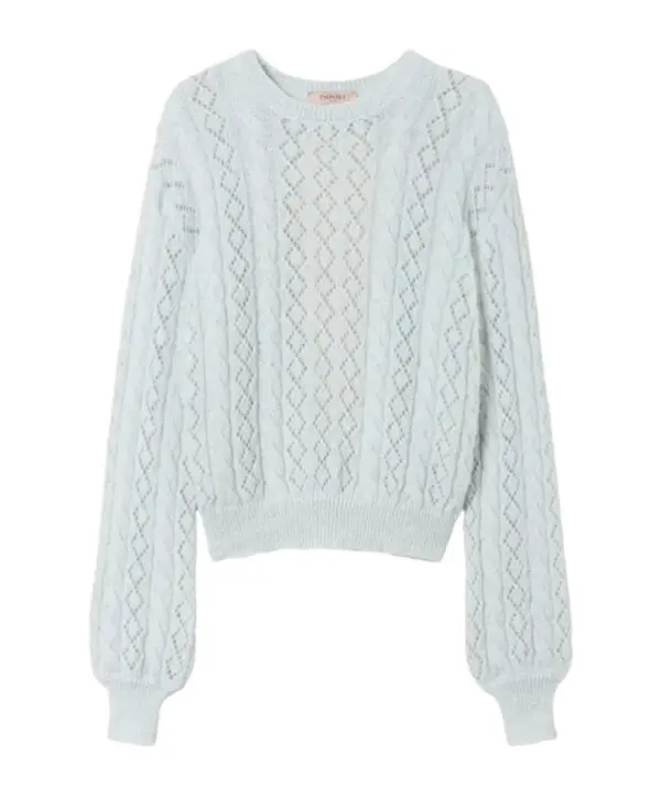 TWINSET Openwork Cable-knit Jumper