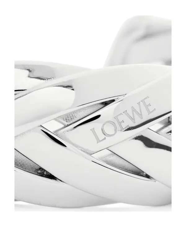 Loewe Large Braided Sterling Silver Cuff