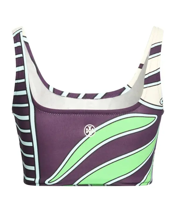 Tory Burch Sleeveless Scoop Neck Sports Top