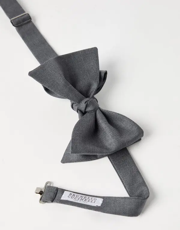 Brunello Cucinelli Mélange-effect Bow Tie