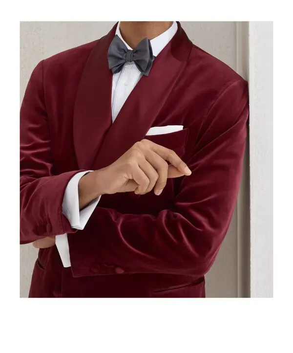 Brunello Cucinelli Mélange-effect Bow Tie