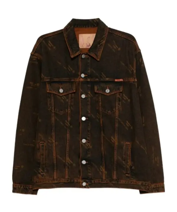 Martine Rose Button-up Denim Jacket