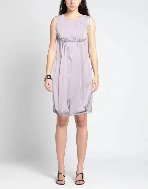 Sportmax Sleeveless Crew Neck Balloon Dress