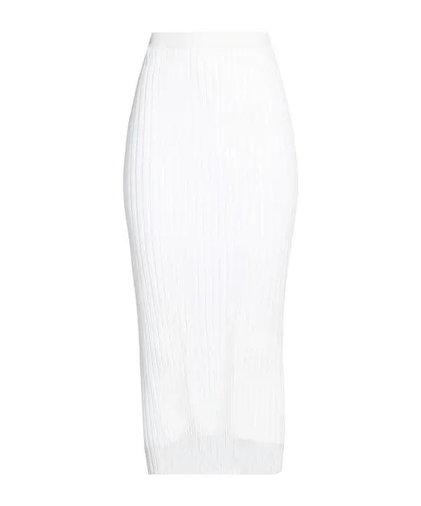 Sportmax Ribbed Knit Midi Skirt
